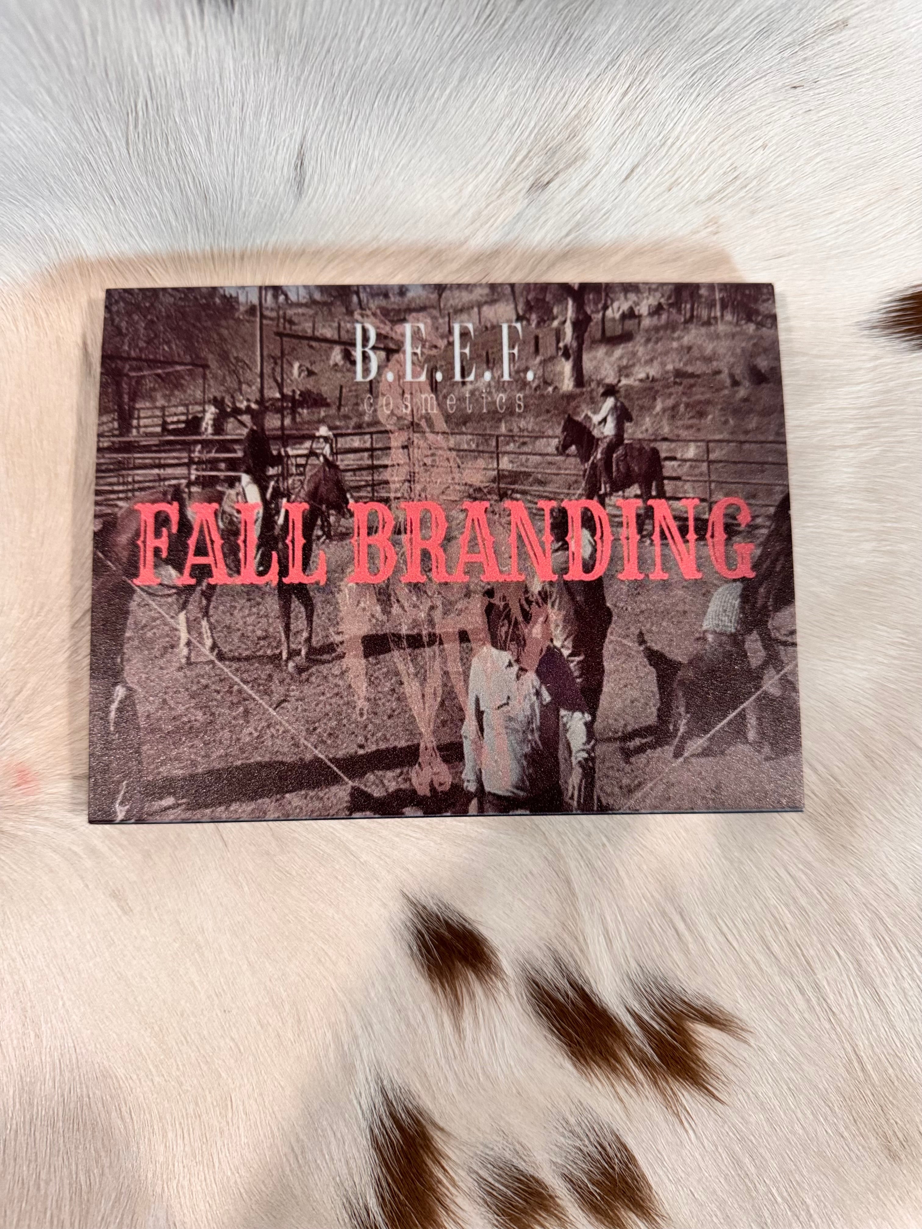 Fall Branding Palette – B.E.E.F. Cosmetics